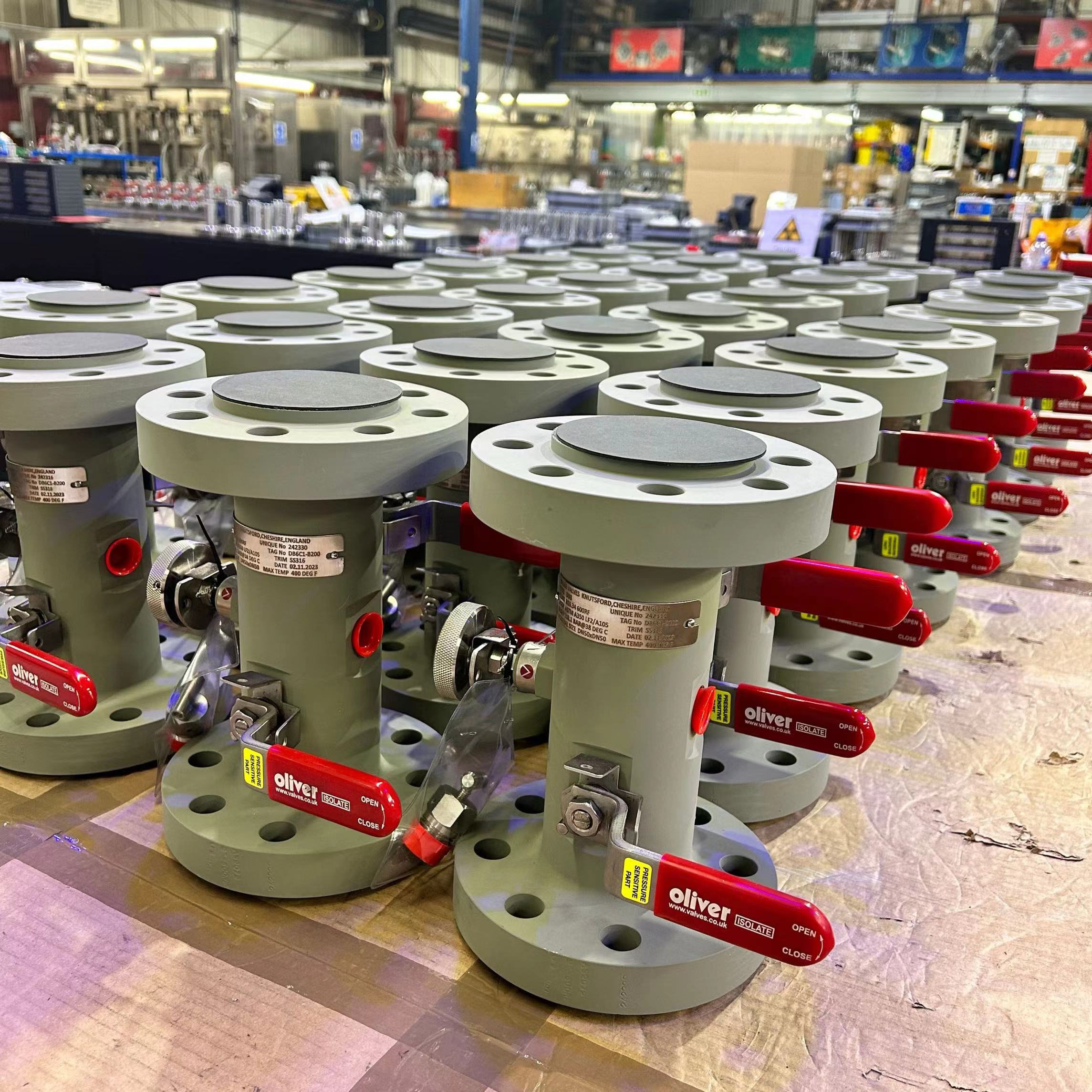 Oliver DBB Valves to Indonesia - SAWYE | 尚烨
